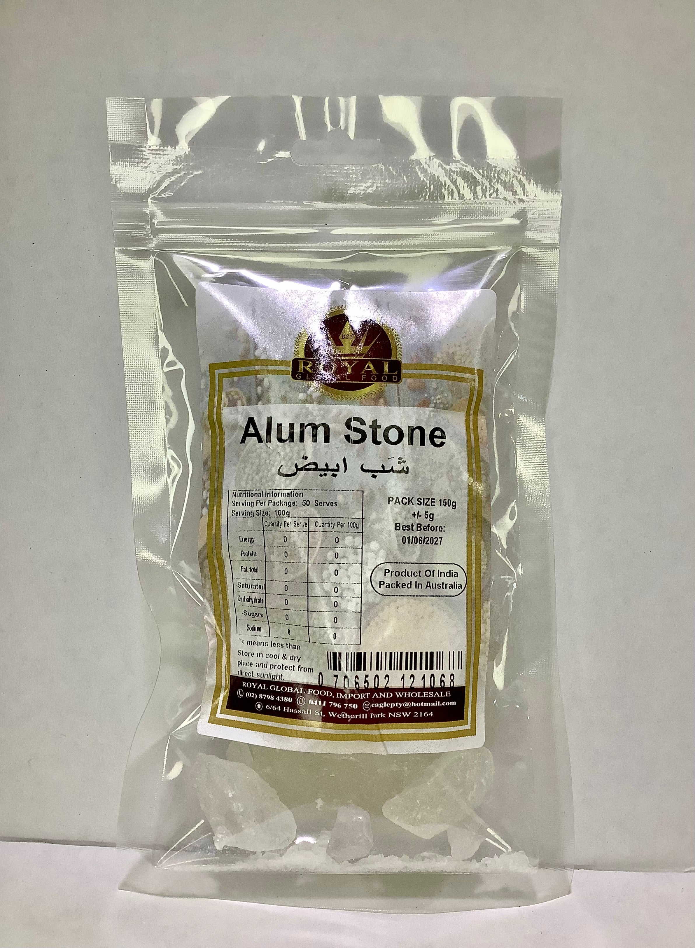 Alum Stone – Royal Global Food