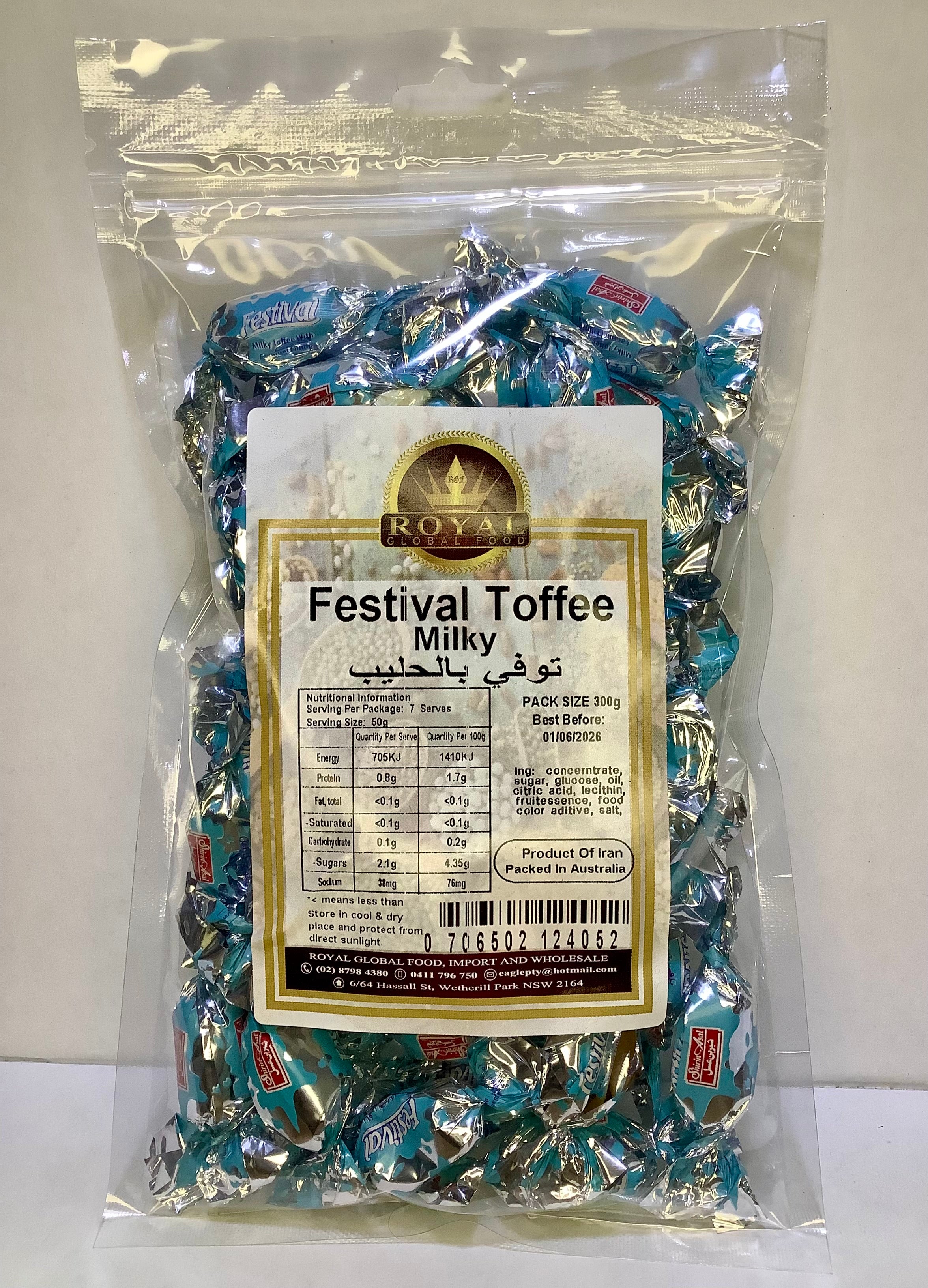 Festival Toffee Milky – Royal Global Food