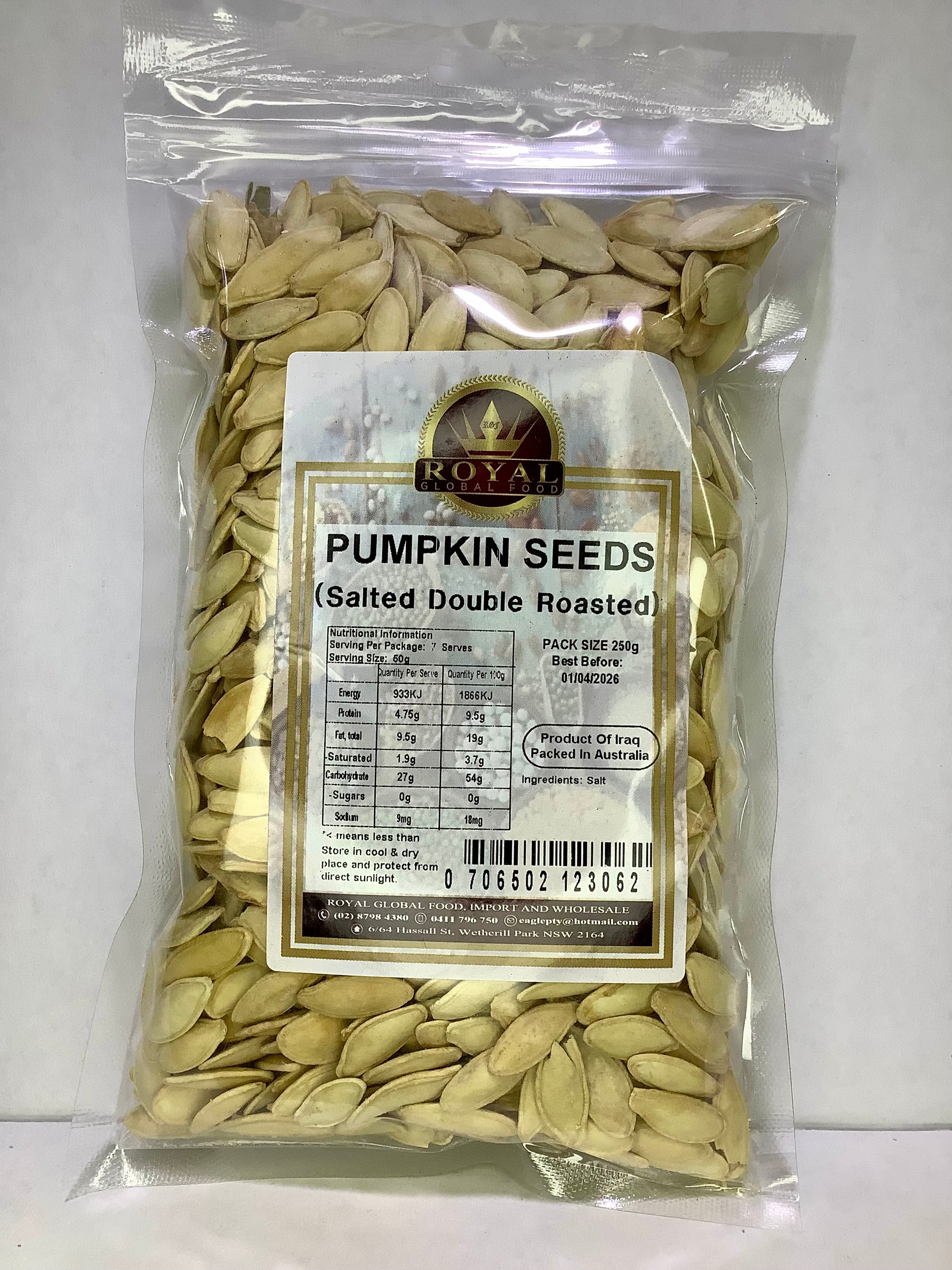 Pumpkin Seed Double Roasted – Royal Global Food